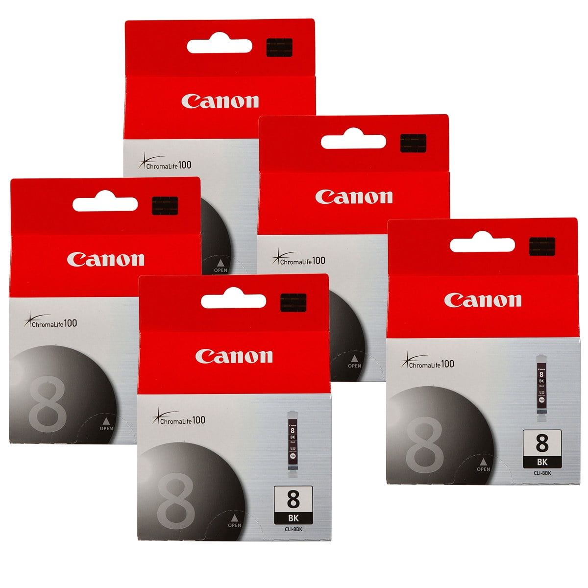Canon CLI-8BK Black Ink Cartridge for Select PIXMA iP, MP, MX and PRO ...