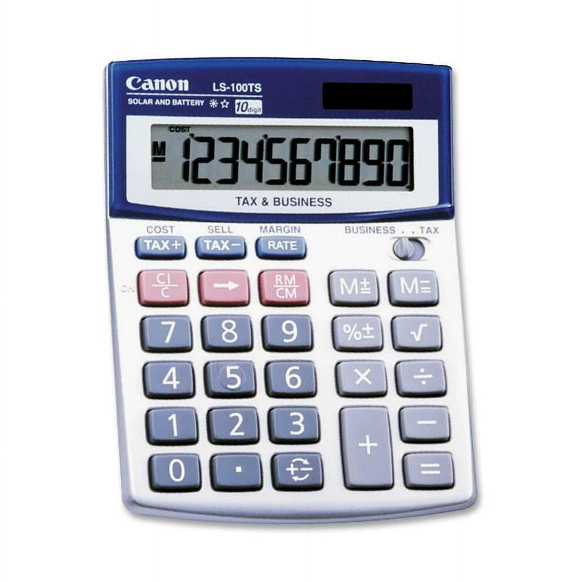 Canon, CNMLS100TS, LS100TS Desktop Calculator, 1 Each - Walmart.com