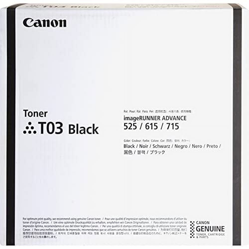 Canon T03 Toner Cartridge, High-Quality Performance, Easy to Install, 1 ...