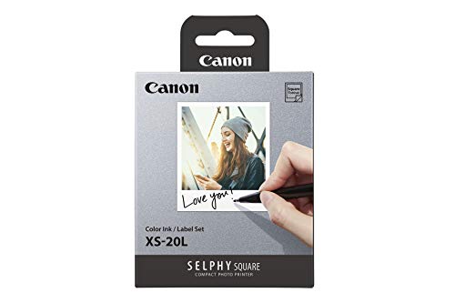 Canon Color Ink/Label Set XS-20L (20 Sheets), Compatible to Canon ...
