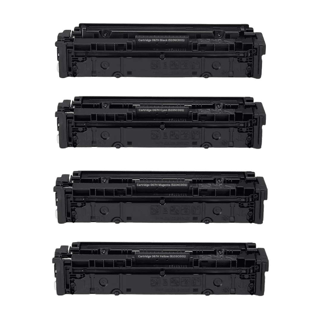 Canon Color imageCLASS LBP630 eToner Brand High Yield Compatible Set (4 ...