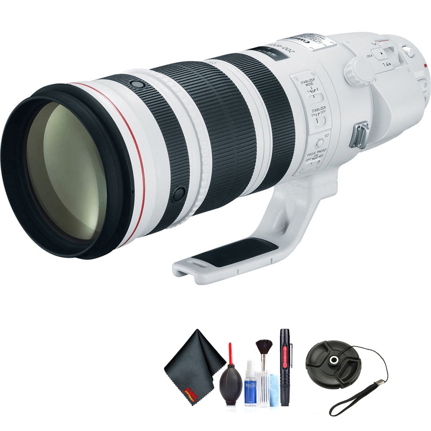 Canon EF 200-400mm f/4L is USM Extender 1.4X Lens for Canon EF Mount ...