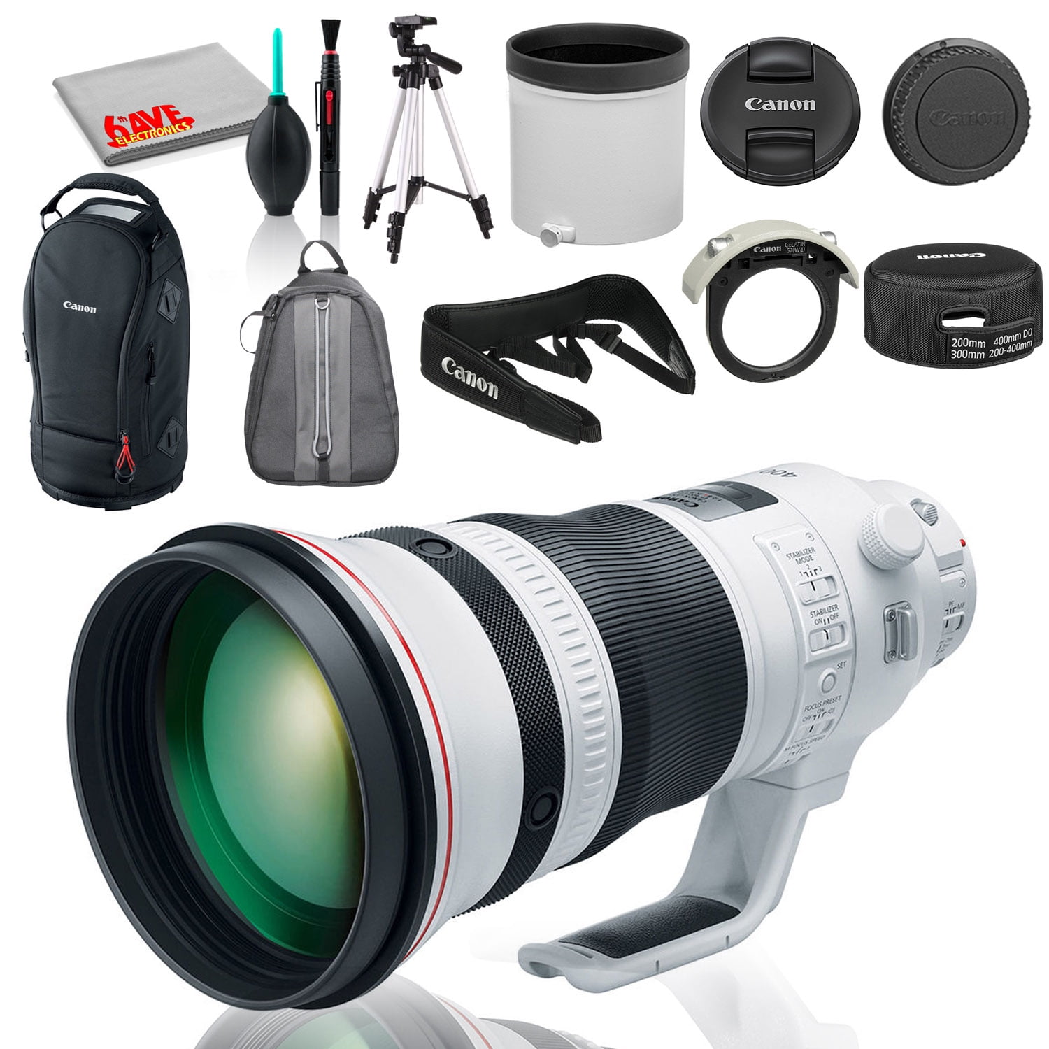 Canon EF 400mm f/2.8L IS III USM Super Telephoto Lens Bundle - Walmart.com