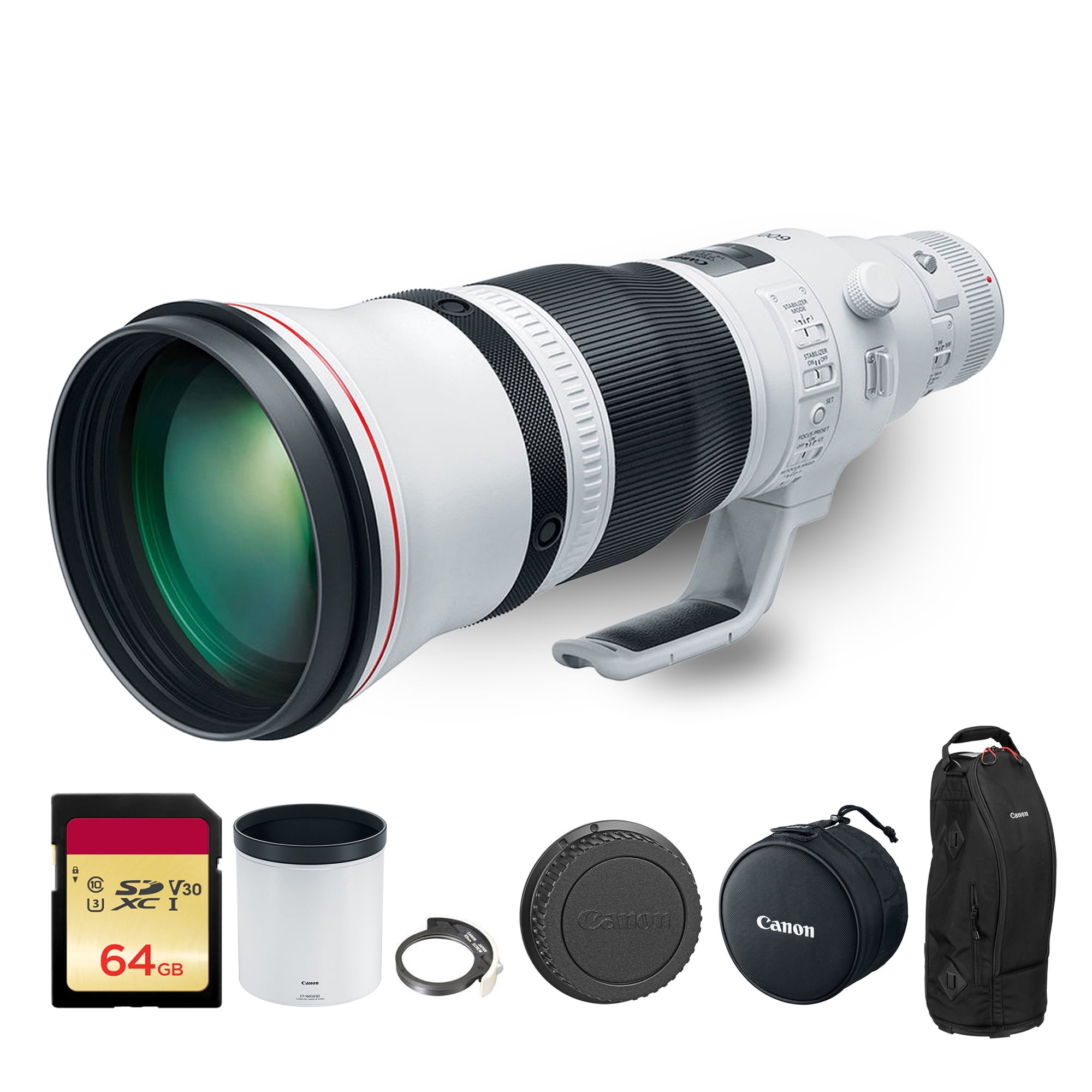 Canon EF 600mm f/4L IS III USM Lens Professional Super-Telephoto L ...