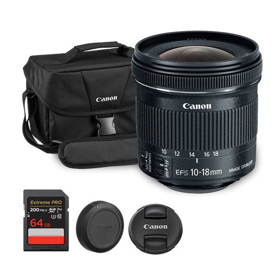 Canon EF-S 10-18mm f/4.5-5.6 IS STM Lens | Ultra-Wide Angle Zoom with ...