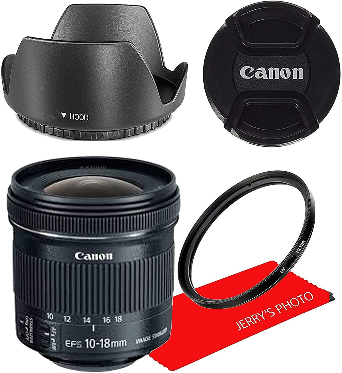 Canon DSLR EF-S 10-18mm f/4.5-5.6 is STM Lens Kit - Walmart.com