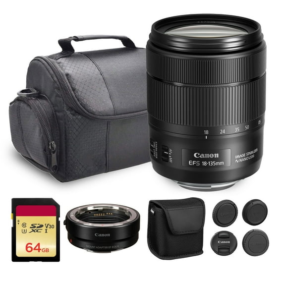 Canon EF-S 18-135mm f/3.5-5.6 IS USM Lens | Versatile APS-C Zoom with ...