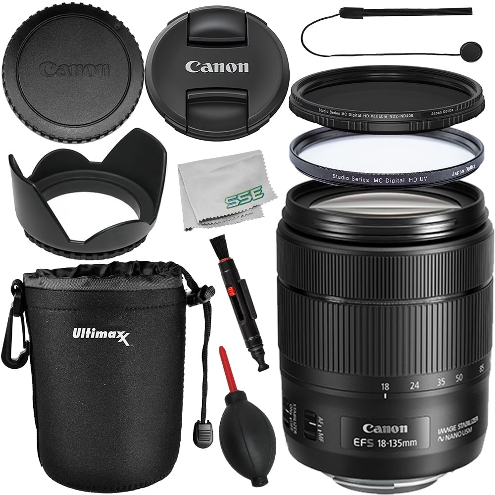 Canon EF-S 18-135mm f 3.5-5.6 IS USM Lens International Model (White ...