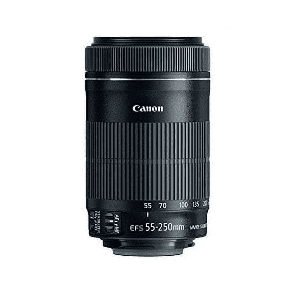 Canon EF-S 55-250mm f/4-5.6 IS STM Telephoto Zoom Lens with Optical ...