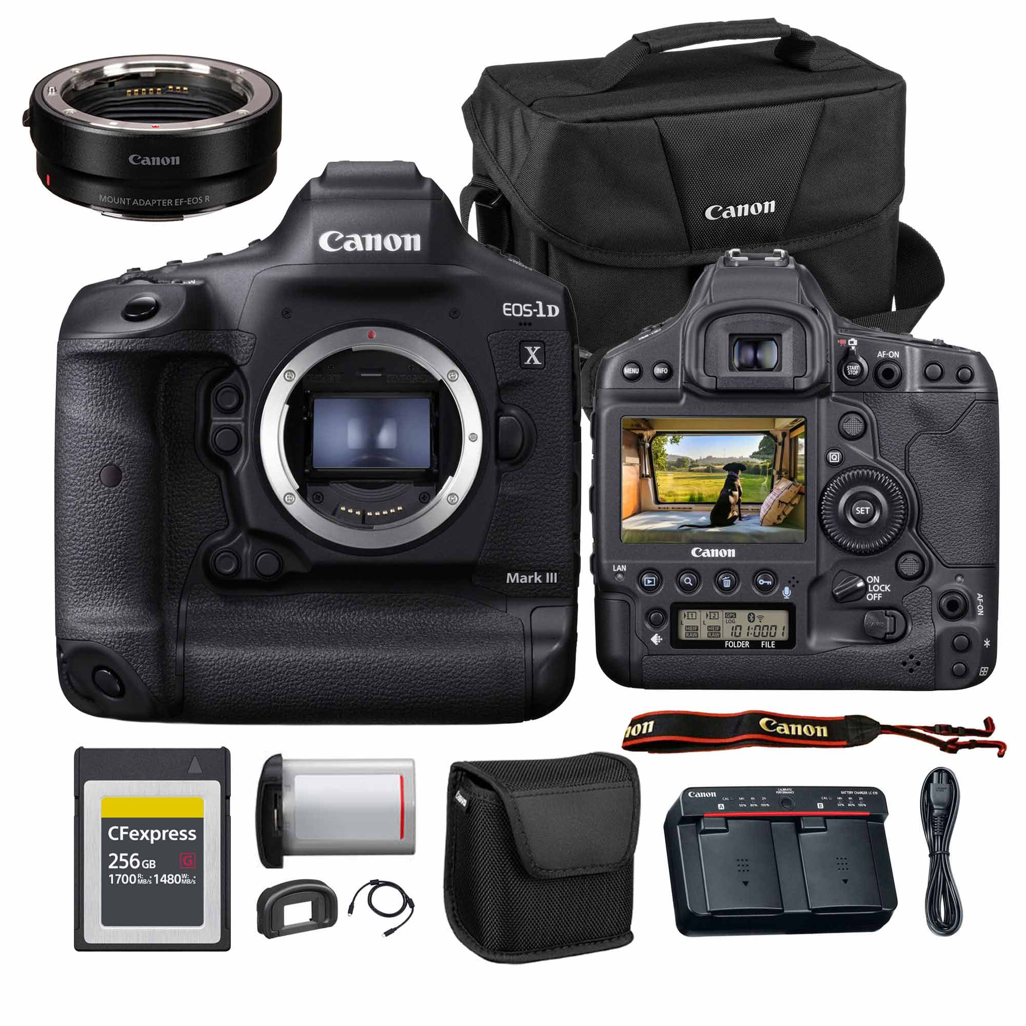 Canon EOS-1D X Mark III DSLR Camera | 20.1MP Full-Frame CMOS Sensor ...