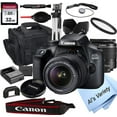 Canon EOS 3000D DSLR Camera, 18-55mm Lens, 32GB Card + Tripod ...