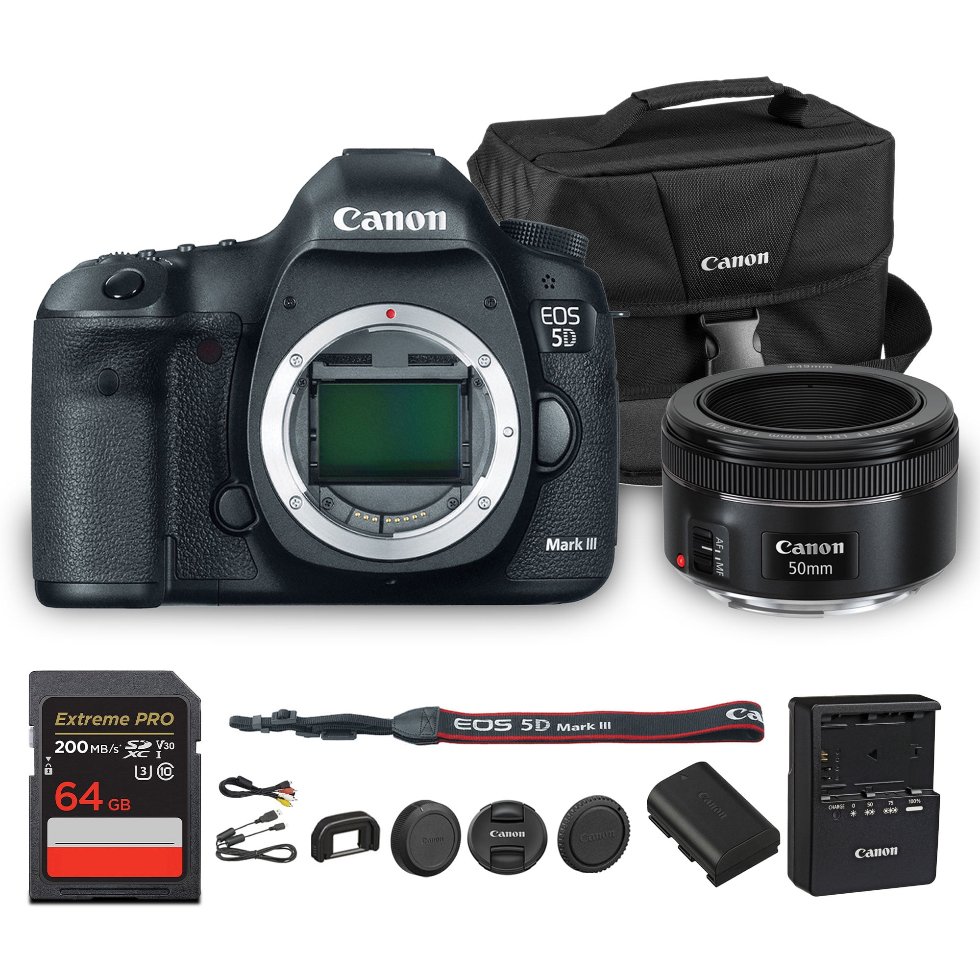 Canon EOS 5D Mark III DSLR Camera | 22.3MP Full-Frame CMOS Sensor ...