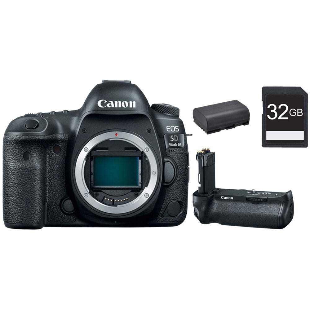 Canon EOS 5D Mark IV 30.4MP Full Frame CMOS DSLR Camera (Body) 32GB ...
