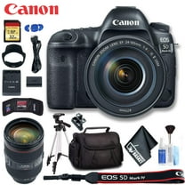 Canon EOS 5D Mark IV Full Frame DSLR Camera with 24-105mm F/4L II Lens ...