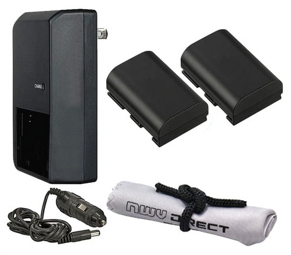 Canon EOS 70D High Capacity 'Intelligent' Batteries (2 Units) + AC/DC ...