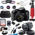 Canon EOS 800D Touchscreen 24.2 MP APS-C DSLR Camera, Bundle with 64GB ...
