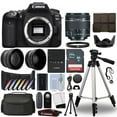 Canon EOS 90D DSLR Camera Body Set + 18-55mm IS STM 3 Lens Kit + 32GB ...