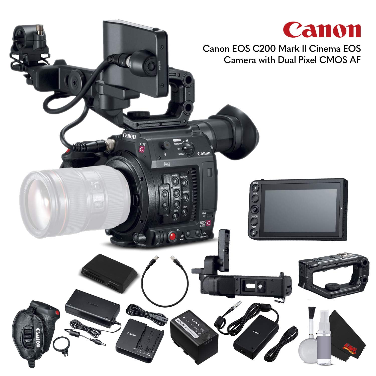 Canon EOS C200 Cinema Camera 2215C002 (Body Only) - Walmart.com