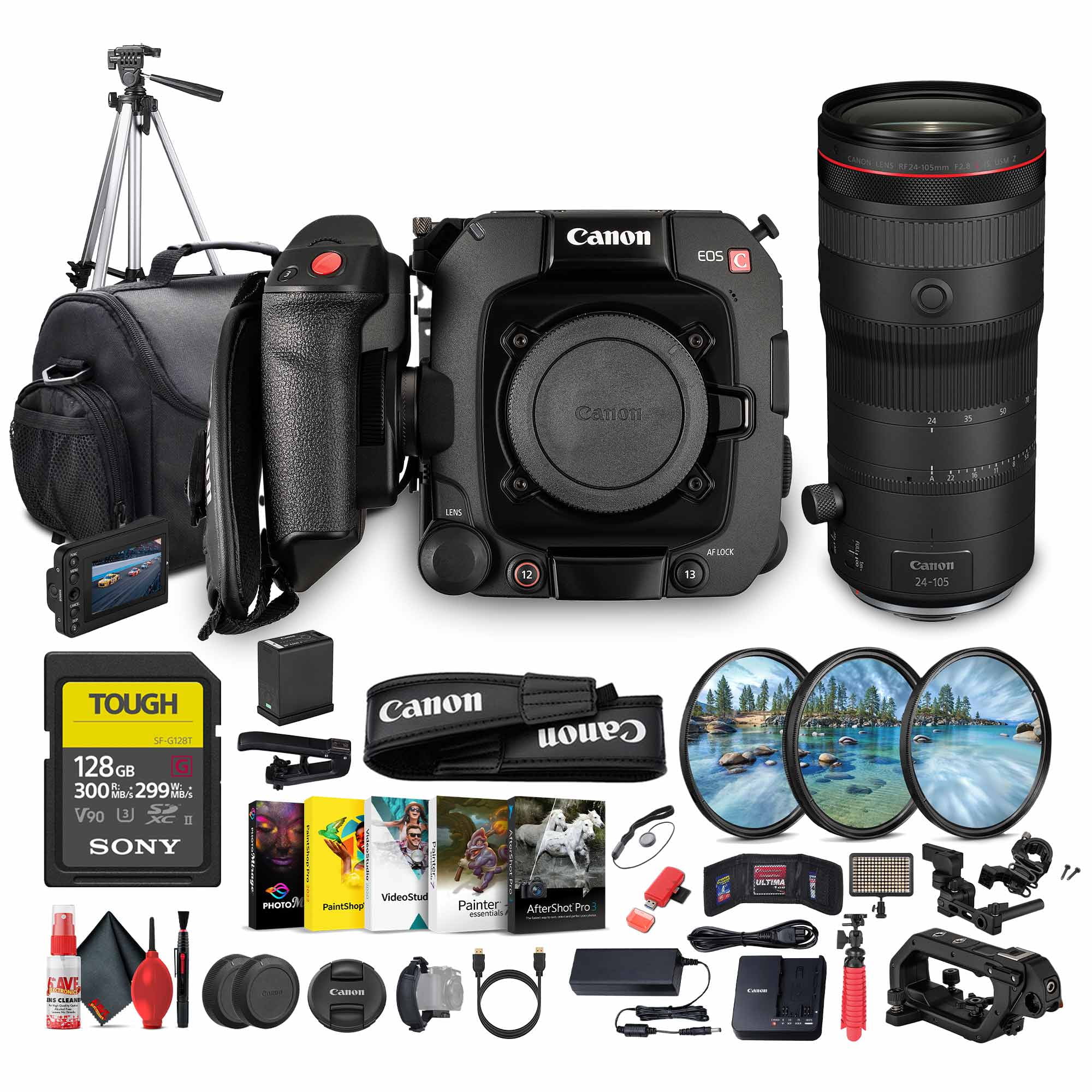 Canon EOS C400 6K Full-Frame Professional Cinema Camera (6388C002) | Triple Base ISO, Dual Pixel ...