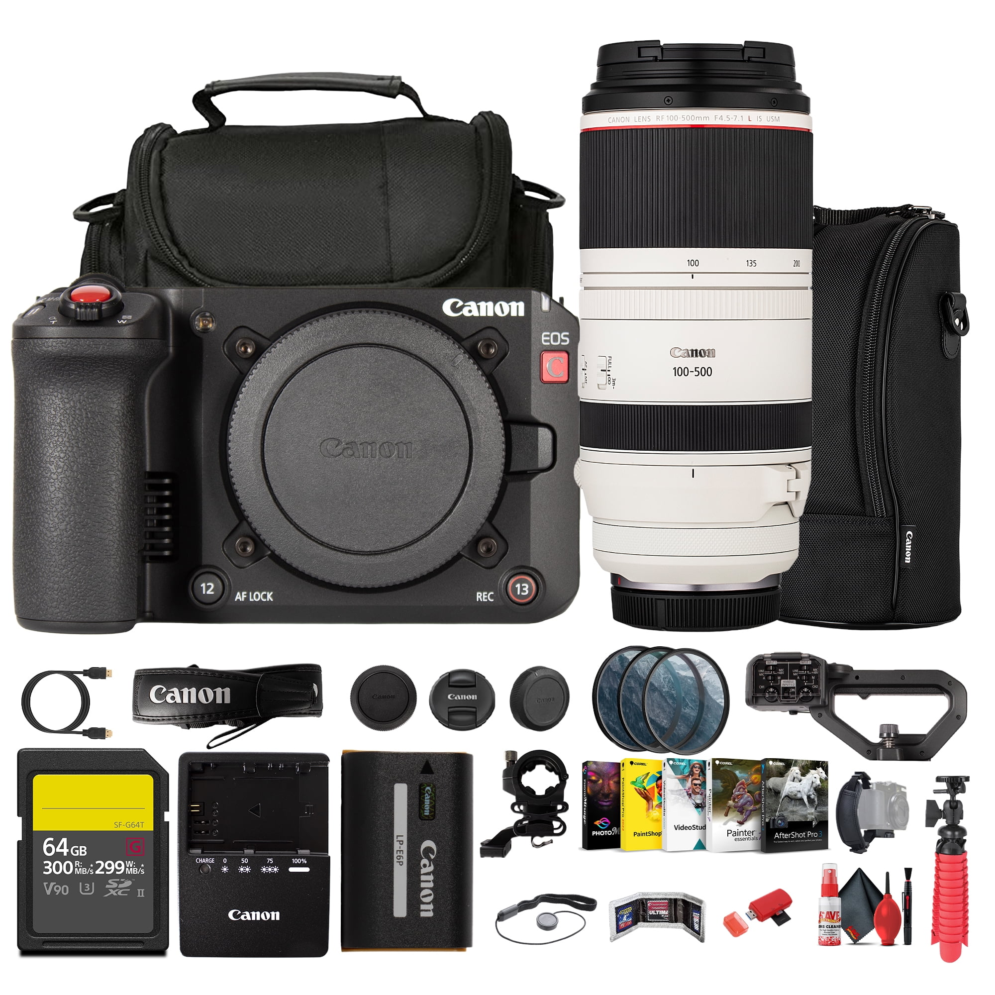 Canon EOS C50 Cinema Camera RF Mount | 7K Open Gate Imaging, Dual Pixel ...