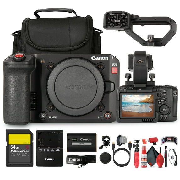 Canon EOS C50 Cinema Camera RF Mount | 7K Open Gate Sensor, Dual Pixel ...