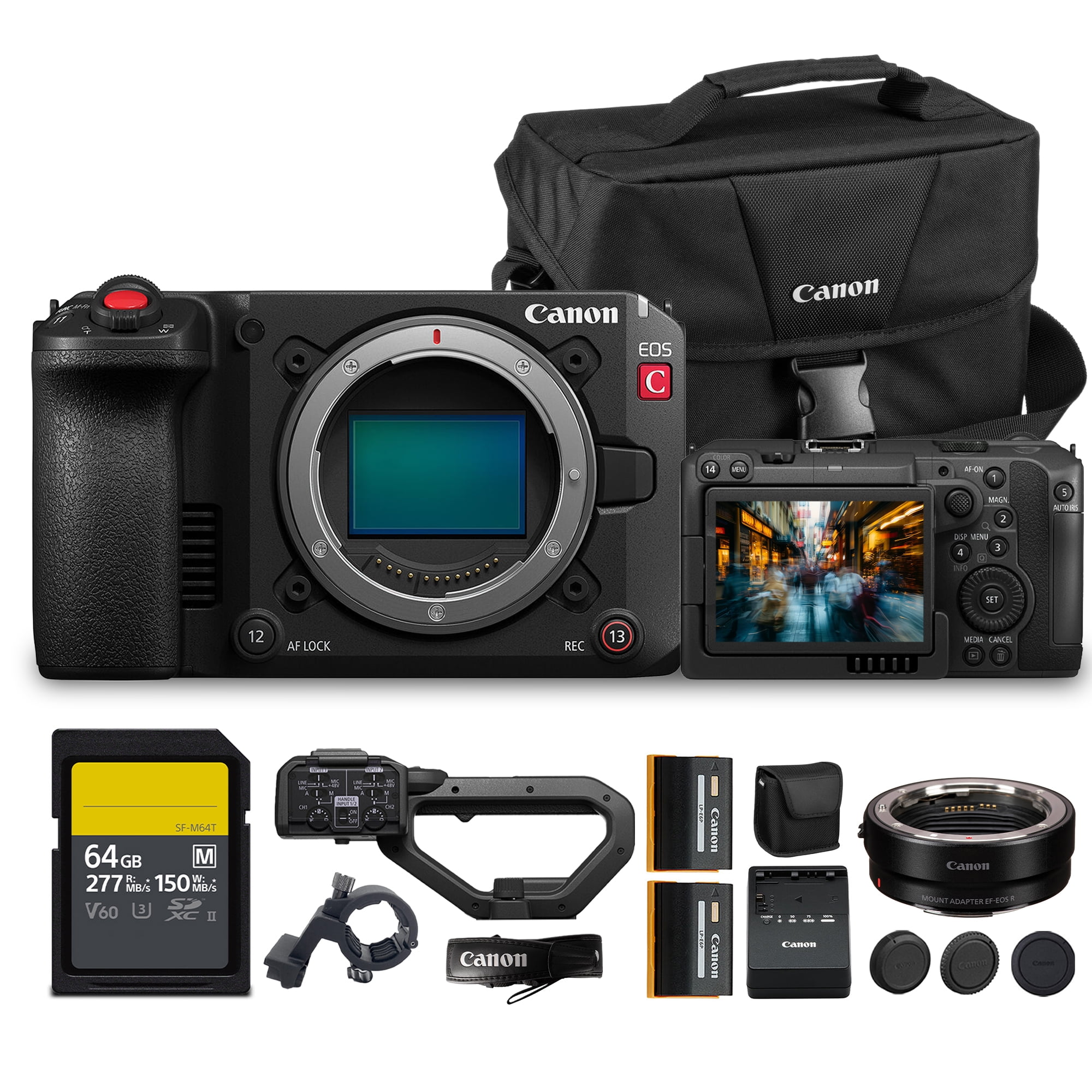 Canon EOS C50 Full-Frame Cinema Camera (Canon RF) | 4K Production ...