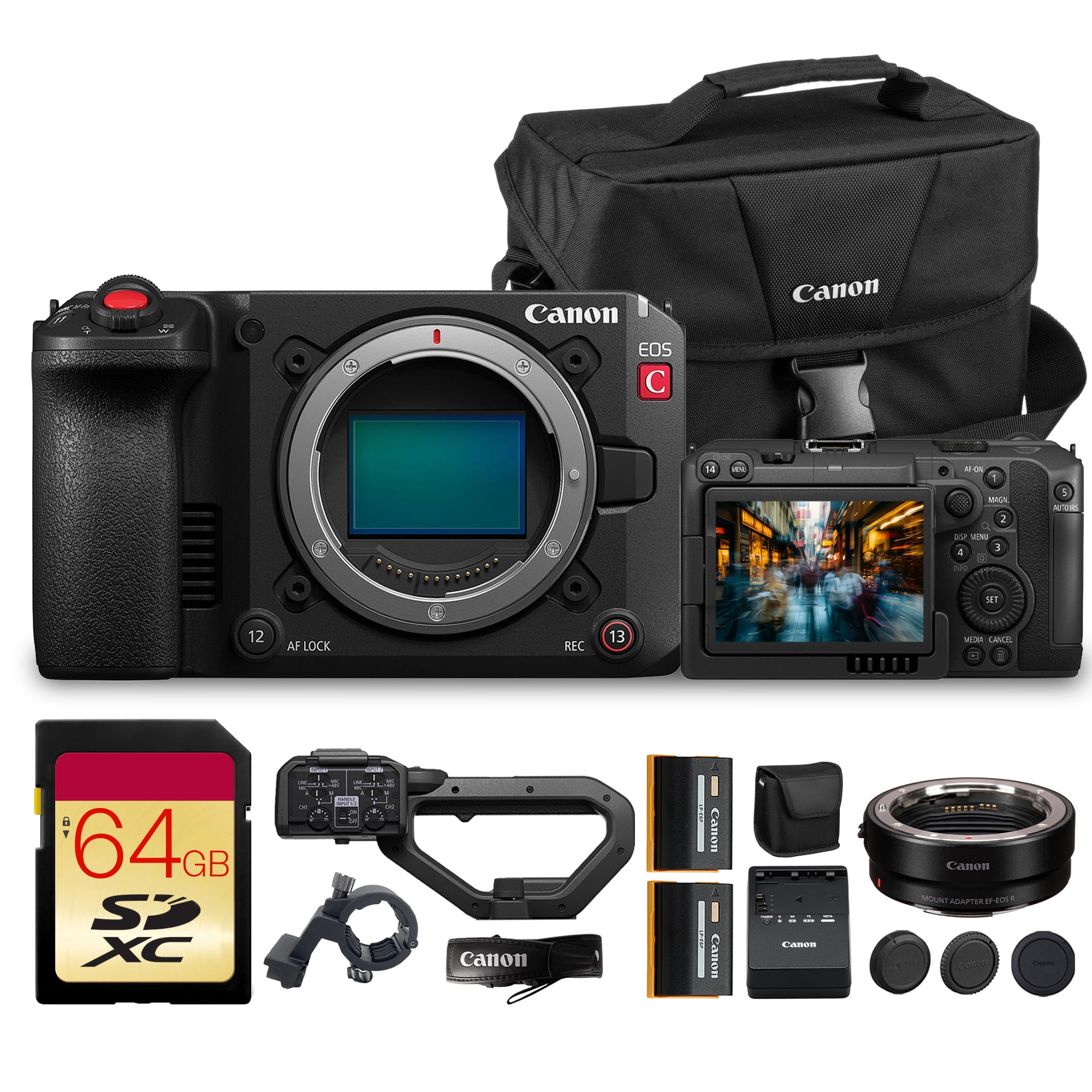 Canon EOS C50 Full-Frame Cinema Camera (Canon RF) | 4K Production ...