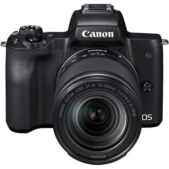 Canon EOS M50 Mirrorless Digital Camera (International Model) (w/ 18 ...