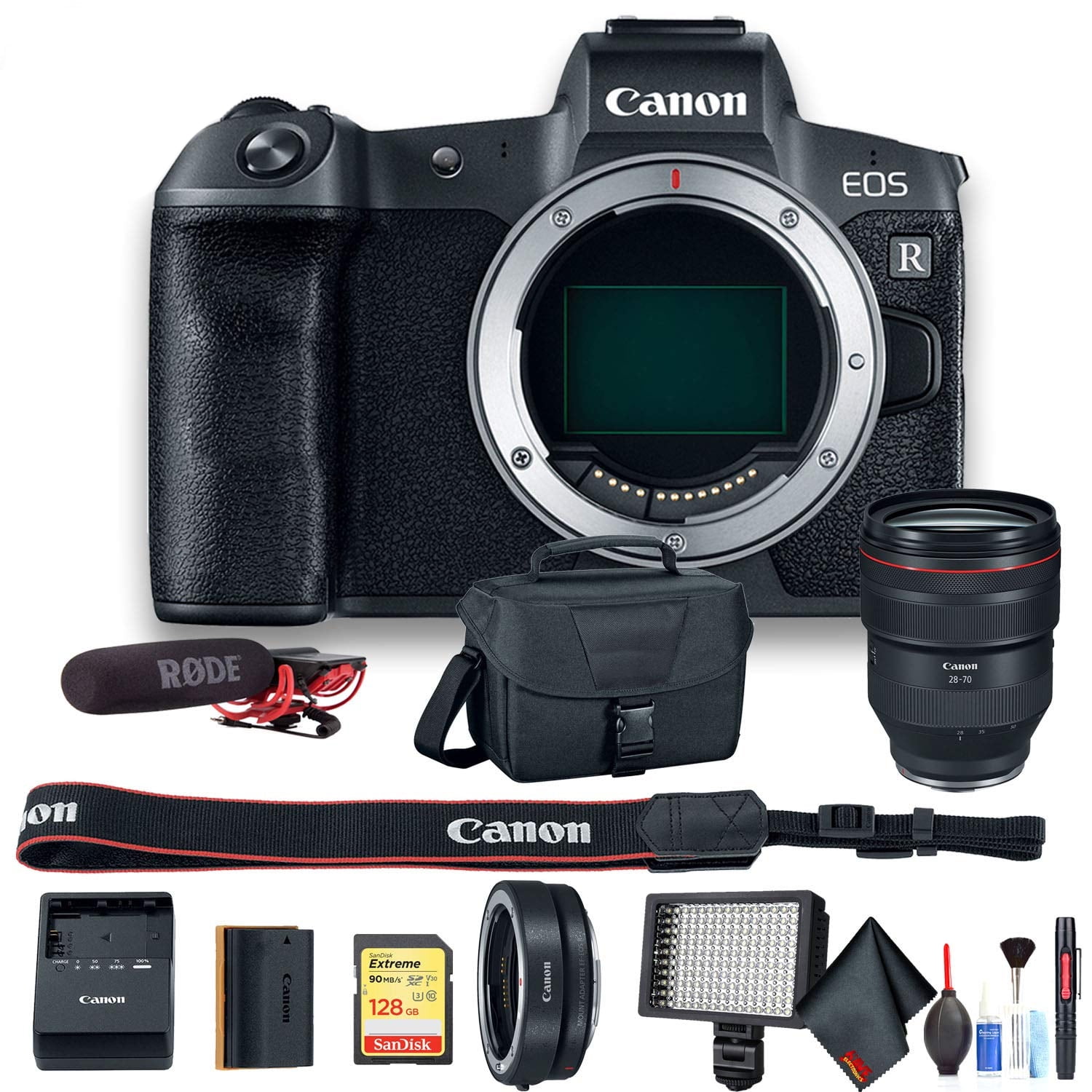 Canon EOS R Mirrorless Digital Camera Intl Model W/ Canon RF 28-70mm ...