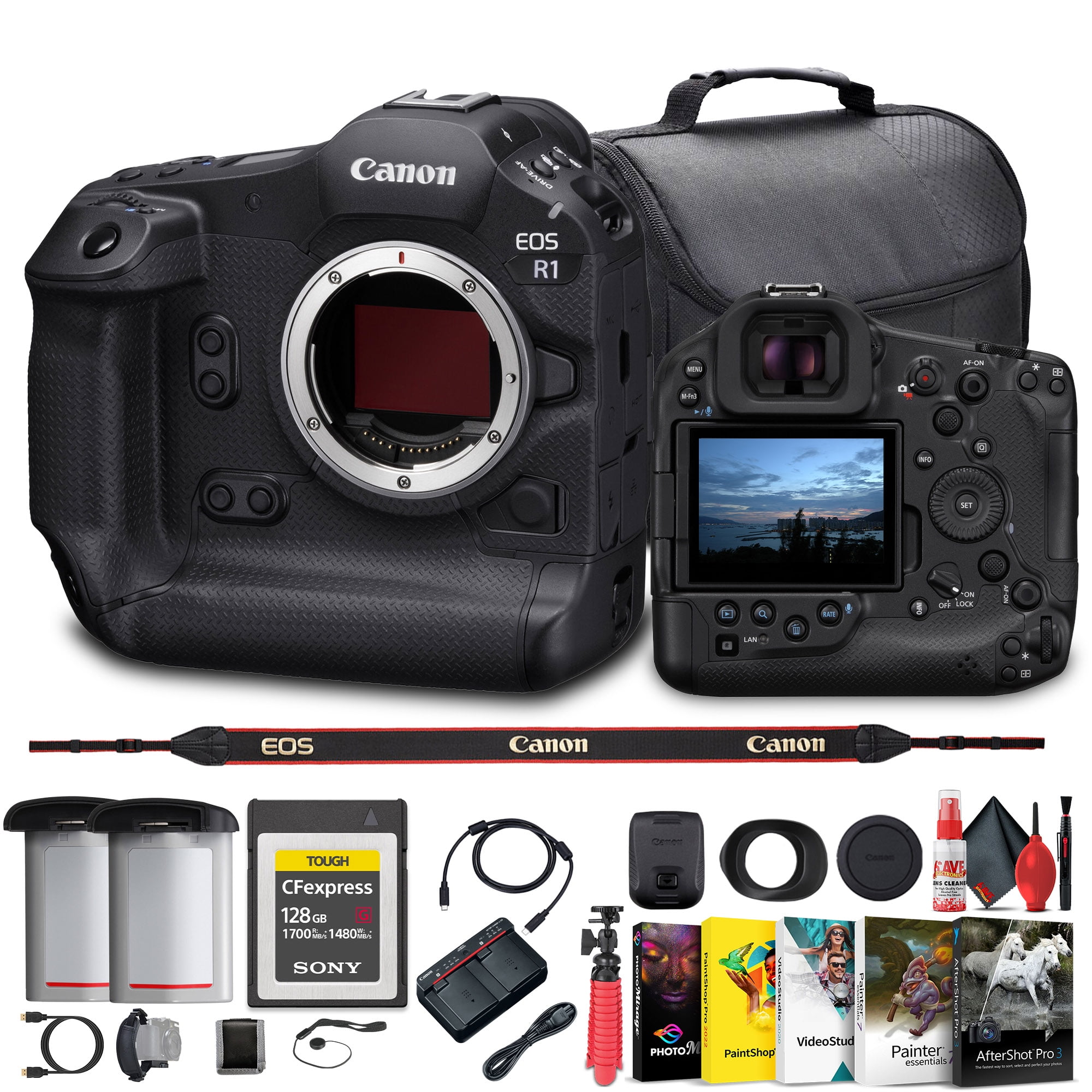 Canon EOS R1 Mirrorless Camera - 24MP Full-Frame Stacked BSI CMOS ...