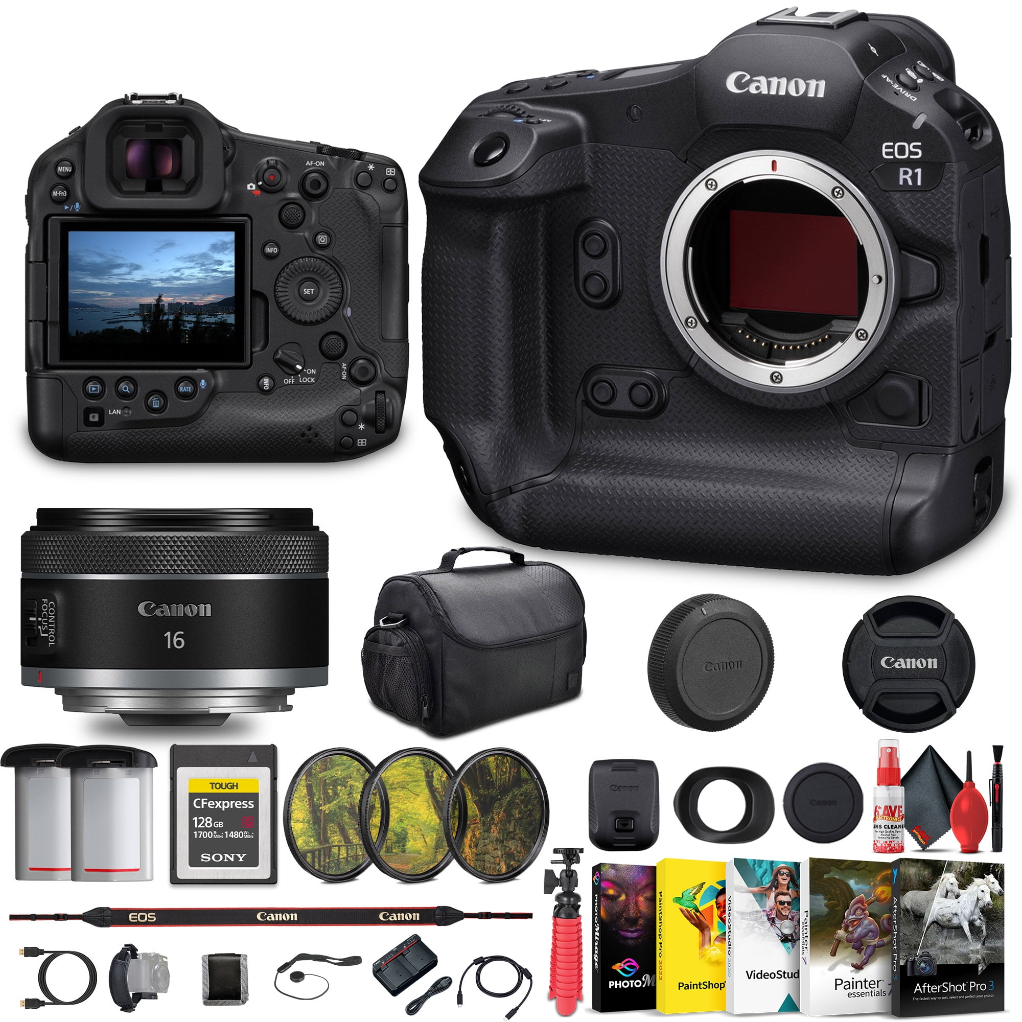 Canon EOS R1 Mirrorless Camera - 24MP, Full-Frame Stacked BSI CMOS ...