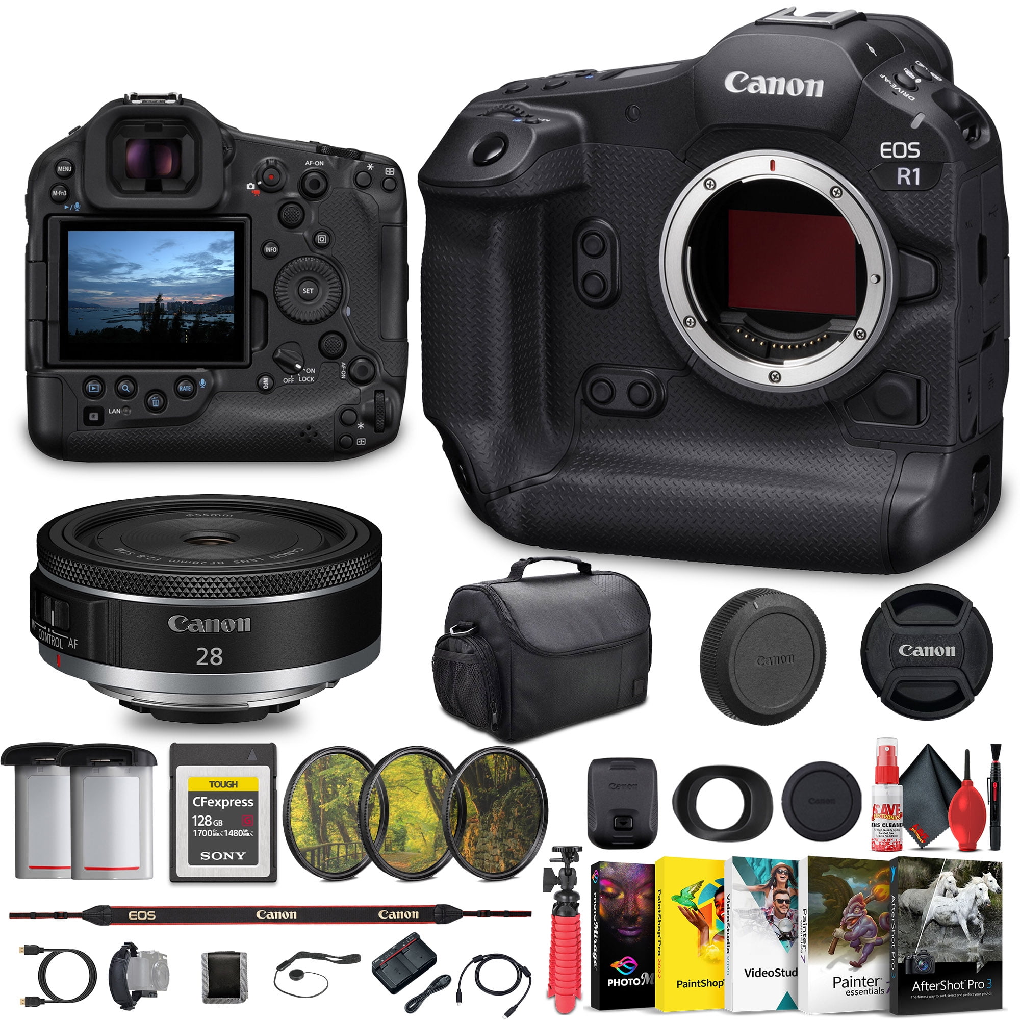 Canon EOS R1 Mirrorless Camera - 24MP, Full-Frame Stacked BSI CMOS ...