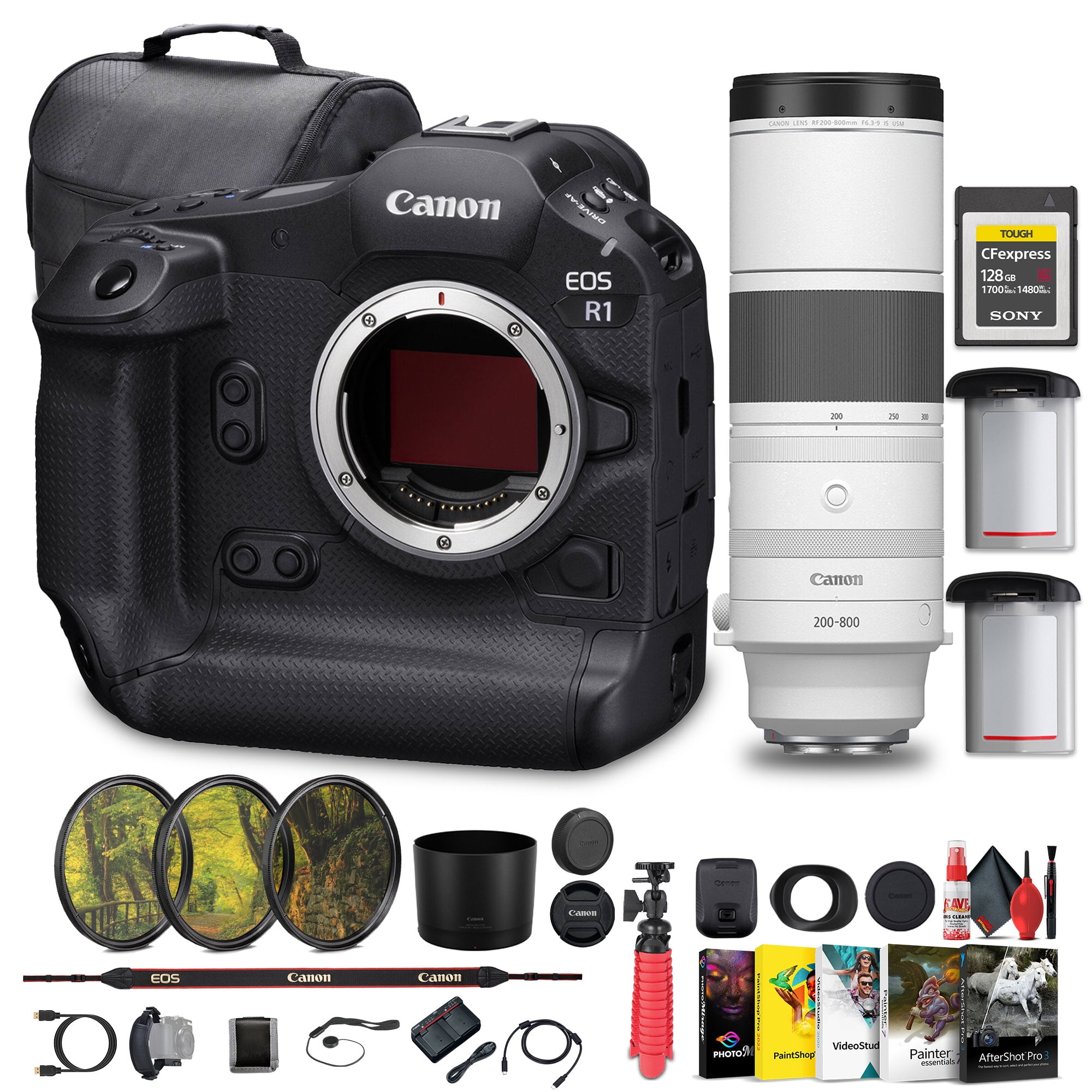 Canon EOS R1 Mirrorless Camera - 24MP, Full-Frame Stacked BSI CMOS ...