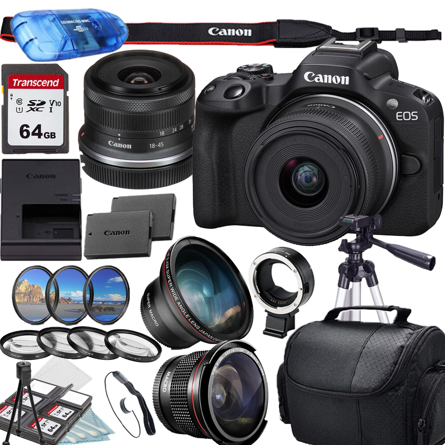 Canon 100ES Padded Digital SLR Camera Case EOS Shoulder Gadget Bag ...