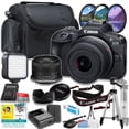 Canon EOS R100 Mirrorless Camera with RF-S18-45mm IS STM Lens, APS-C ...