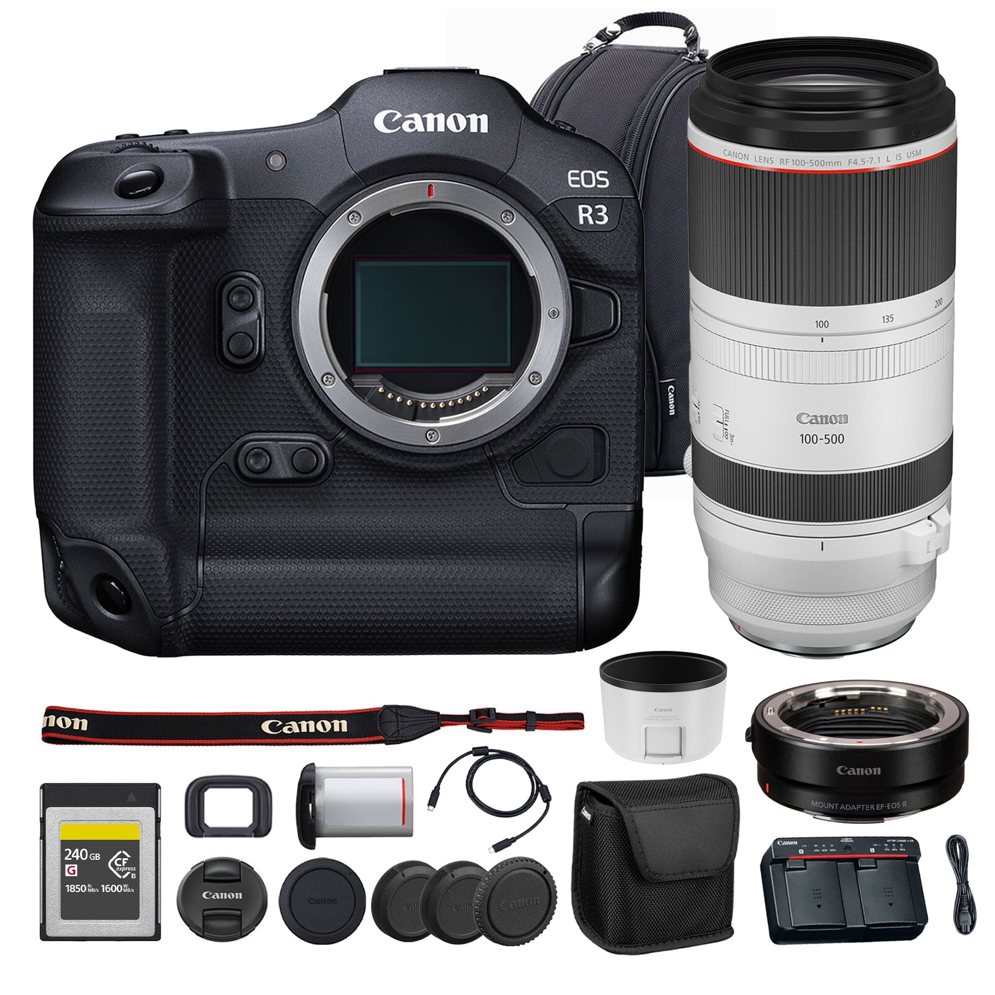 Canon EOS R3 Mirrorless Camera | 24MP Full Frame Sensor 6K RAW ...