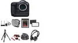 Canon EOS R3 Mirrorless Camera and Audio Recording Kit +Tripod ...