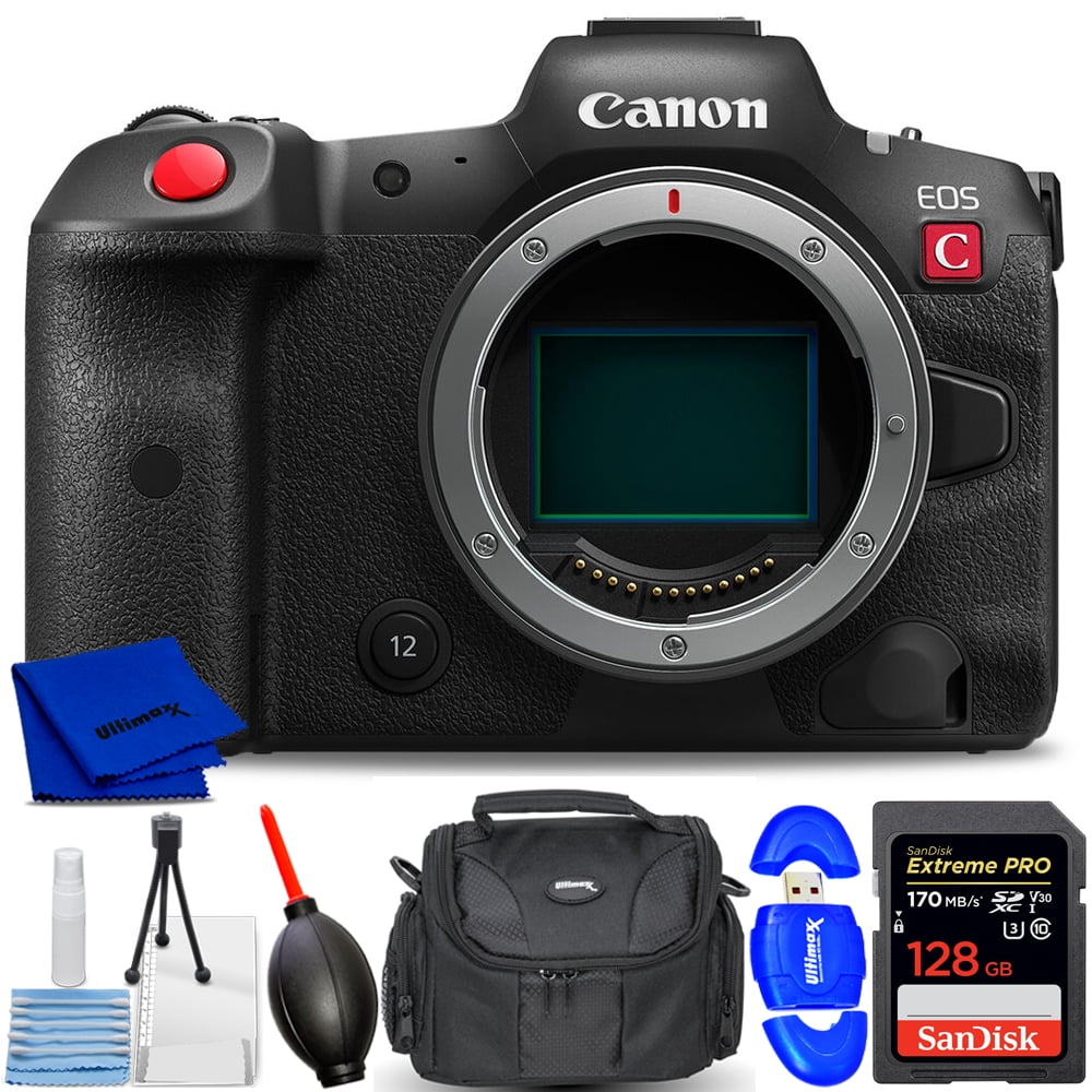 Canon EOS R5 C Mirrorless Cinema Camera with Bundle Includes: SanDisk ...