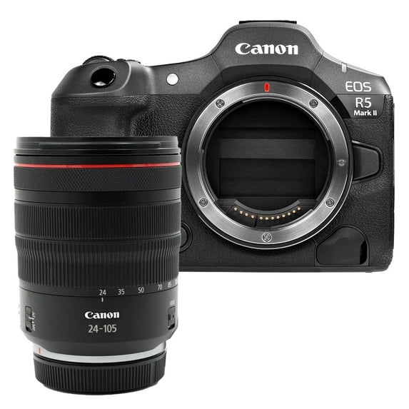 Canon EOS R5 Mark II Mirrorless Camera w/ RF 24-105mm f/4 Lens 6536C012 - Walmart.com