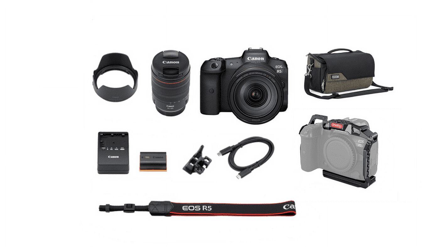 Canon EOS R5 Mirrorless Camera with 24-105mm f/4 Lens - Walmart.com