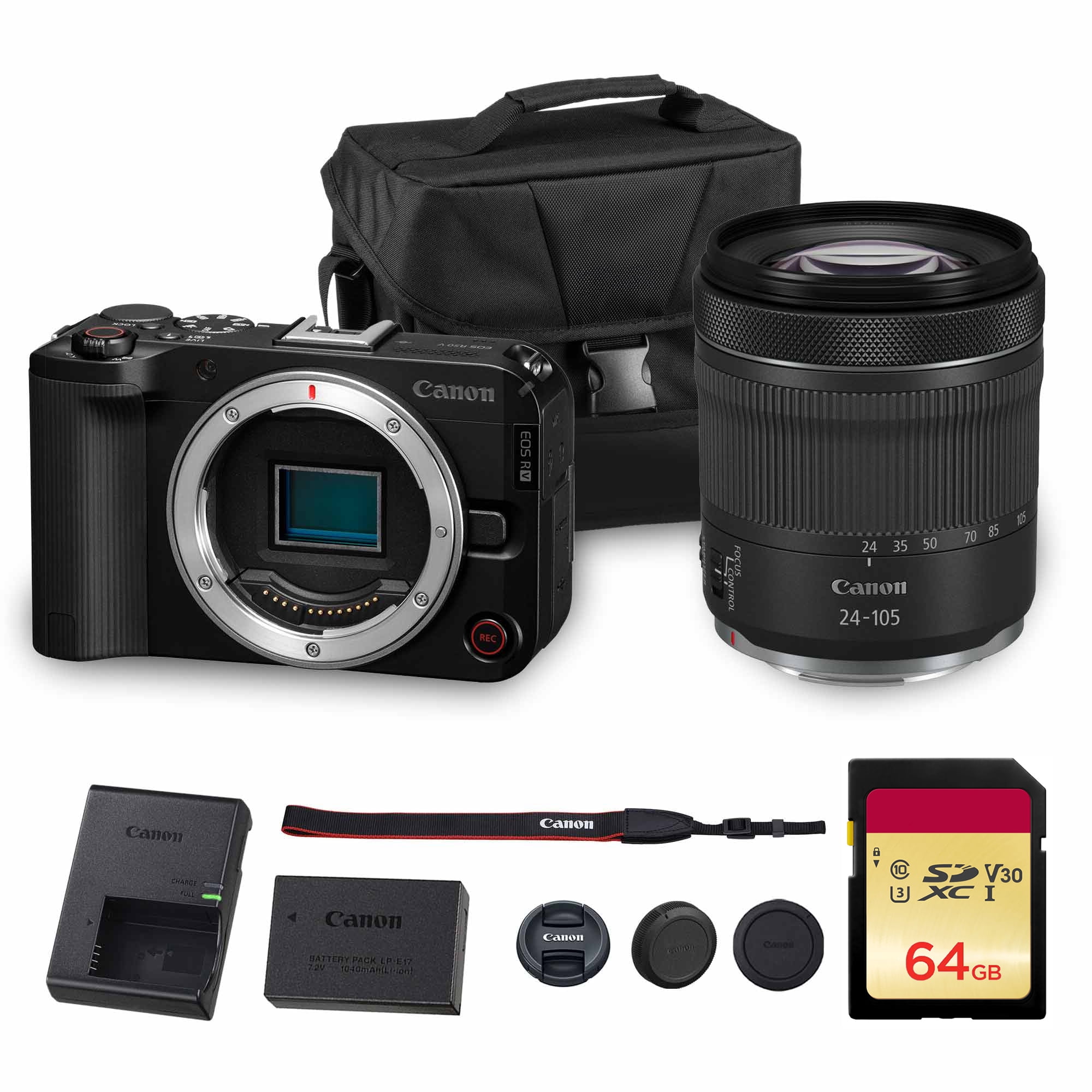 Canon EOS R50 V Mirrorless Camera | 24.2MP APS-C Sensor 4K Oversampled ...