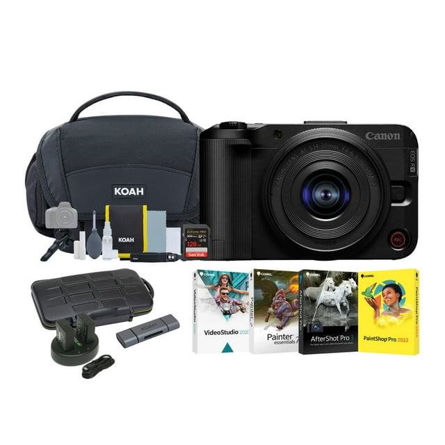 Canon EOS R50 V Mirrorless Camera and 14-30mm f/4-6.3 Lens Bundle with ...
