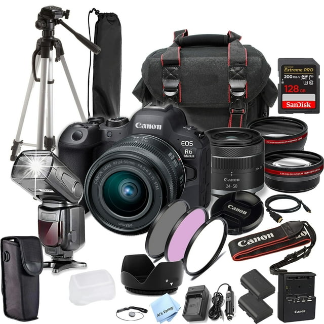 EOS R6 Mark II Bundle - Camera equipment for ecommerce - Walmart ...