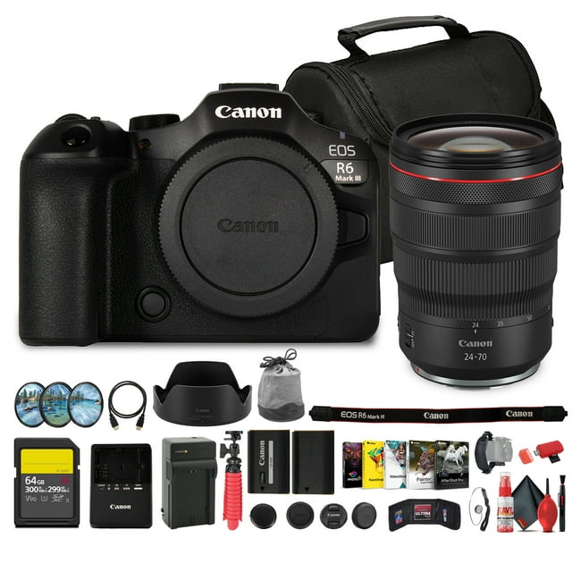 Canon EOS R6 Mark III RF Mount | 32.5MP Full Frame Sensor, 7K RAW Image ...