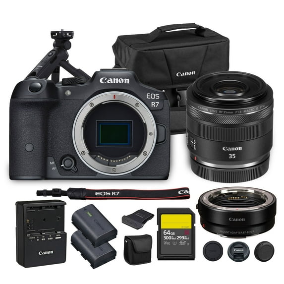 Canon EOS R7 Mirrorless Camera – 32.5MP APS-C Sensor, 4K60p Video ...