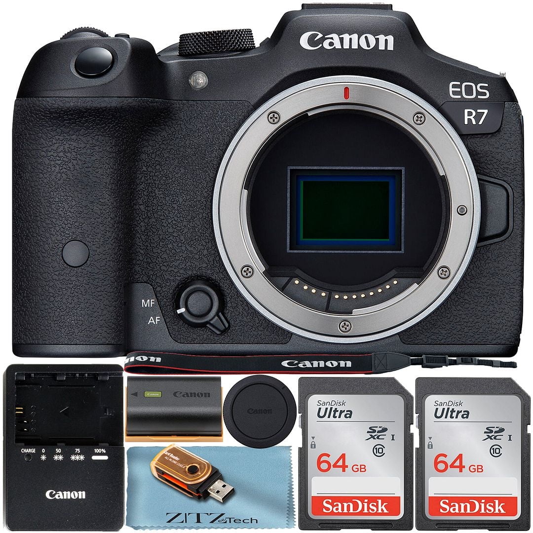 Canon EOS R7 Mirrorless Camera (Body Only) UHD 4K Video Recording with ...