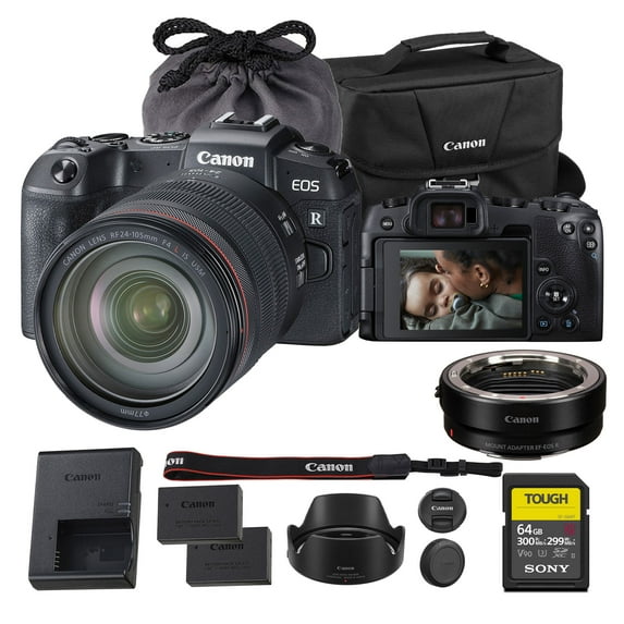 Canon EOS RP Mirrorless Camera with 24-105mm Lens – Full-Frame RF ...