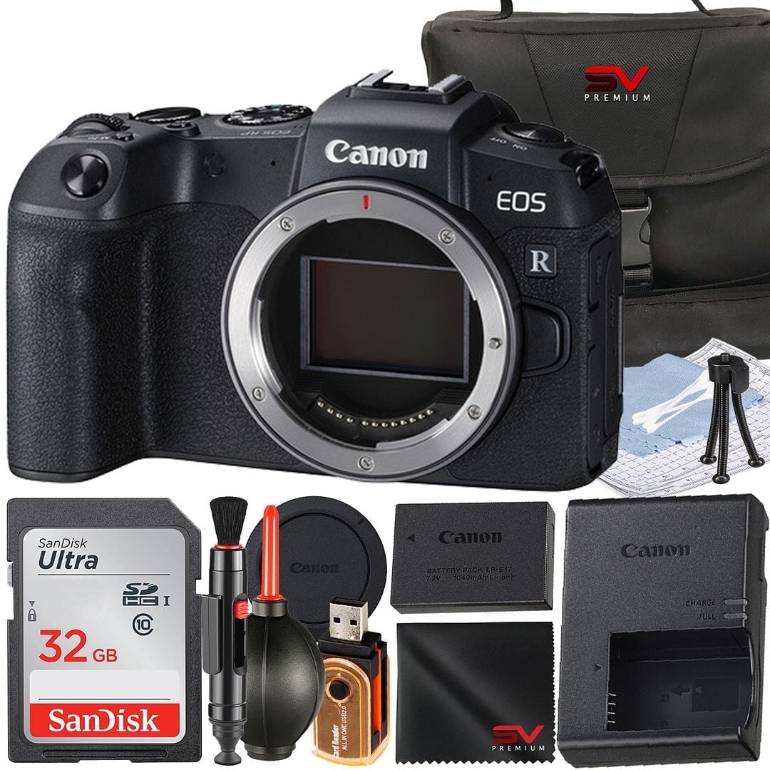 Canon EOS RP Mirrorless Camera (Body Only) with SanDisk 32GB Memory ...