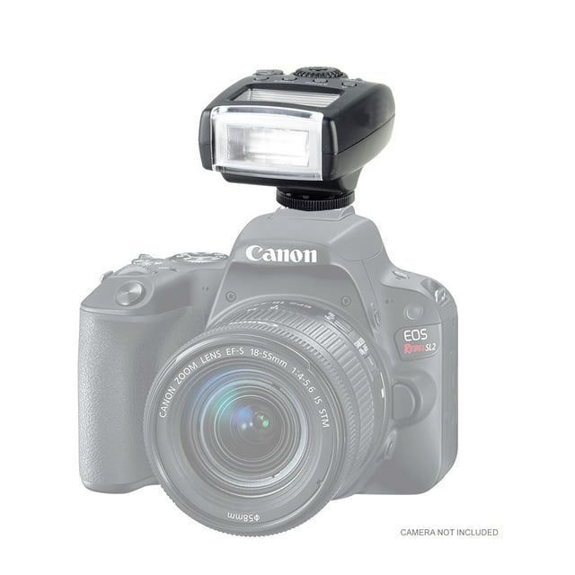 Canon EOS Rebel SL2 Compact LCD Mult-Function Flash (e-TTL, e-TTL II, e ...