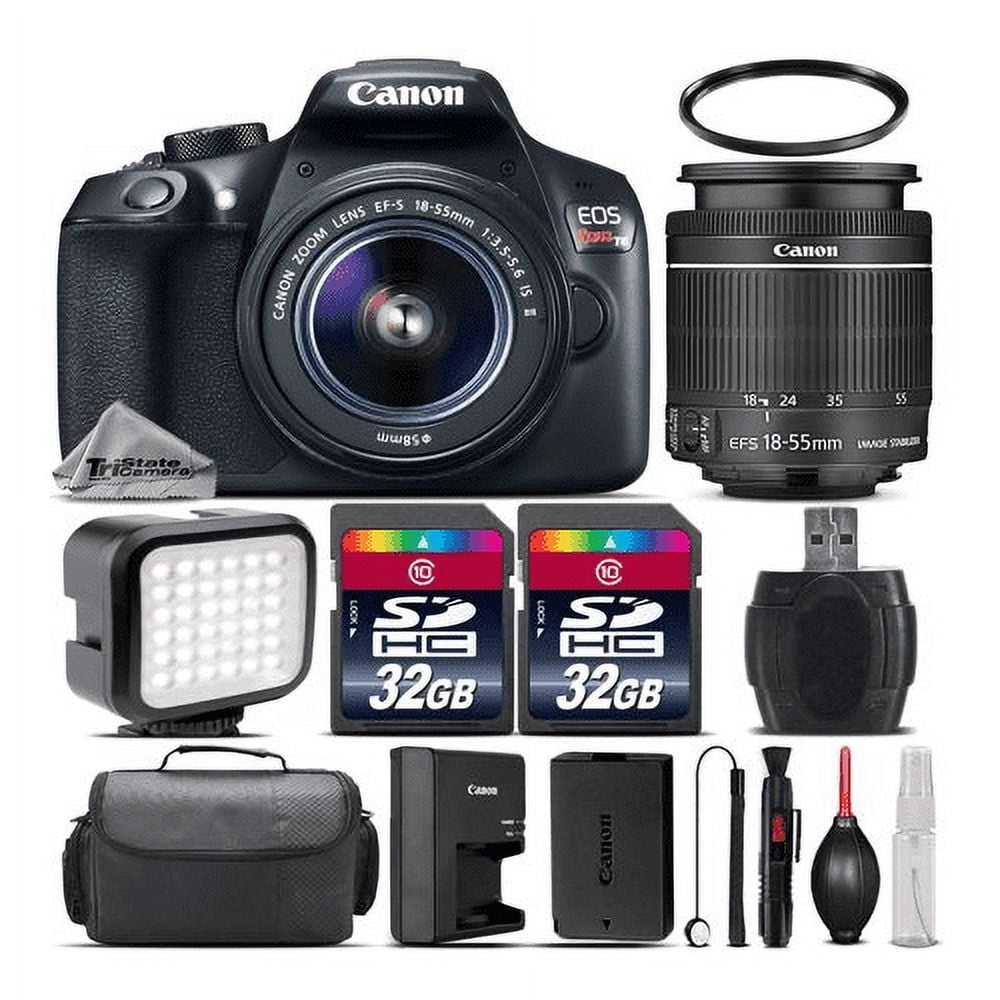 Canon EOS Rebel T6 DSLR Built-In Wi-Fi with NFC Camera + Canon EF-S EF ...